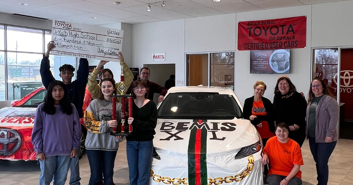 Brian Bemis Toyota of DeKalb names art competition winners – Shaw Local