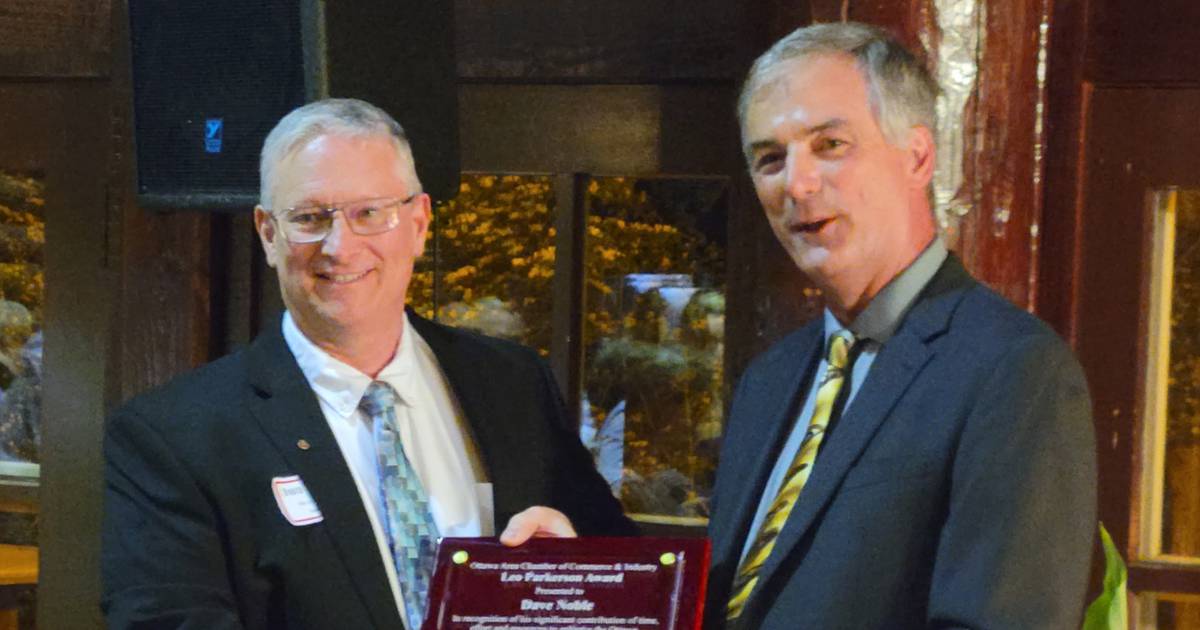 Ottawa chamber honors David Noble with lifetime achievement – Shaw Local