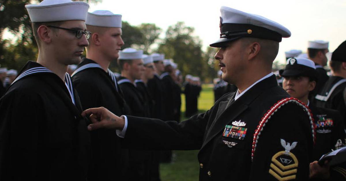 TSC conducts service dress blue uniform inspection – Shaw Local