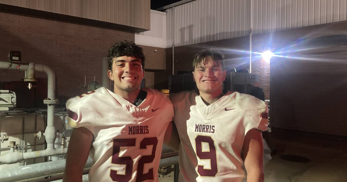 Chace Bachert, Caeden Curran lead Morris to smash mouth win over ...