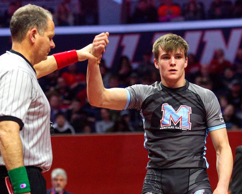 High school wrestling: Marian Central's 2-time state champion Dylan ...