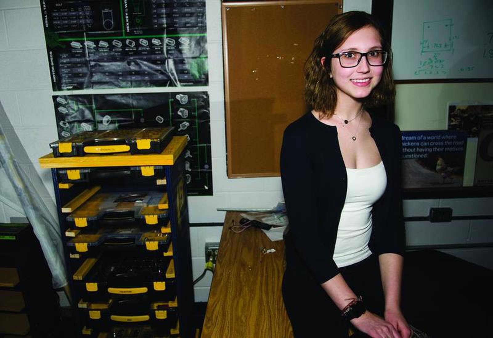 January Student of the Month: Katrina Sandefer – Shaw Local