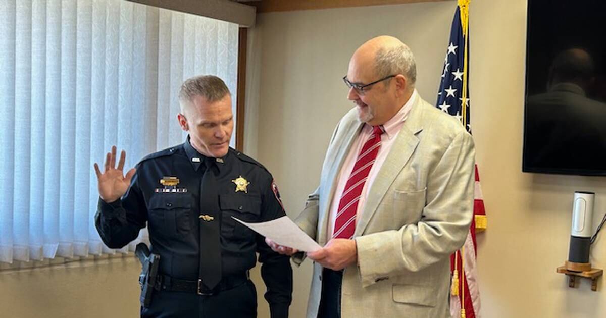 Morrison swears in new police chief – Shaw Local