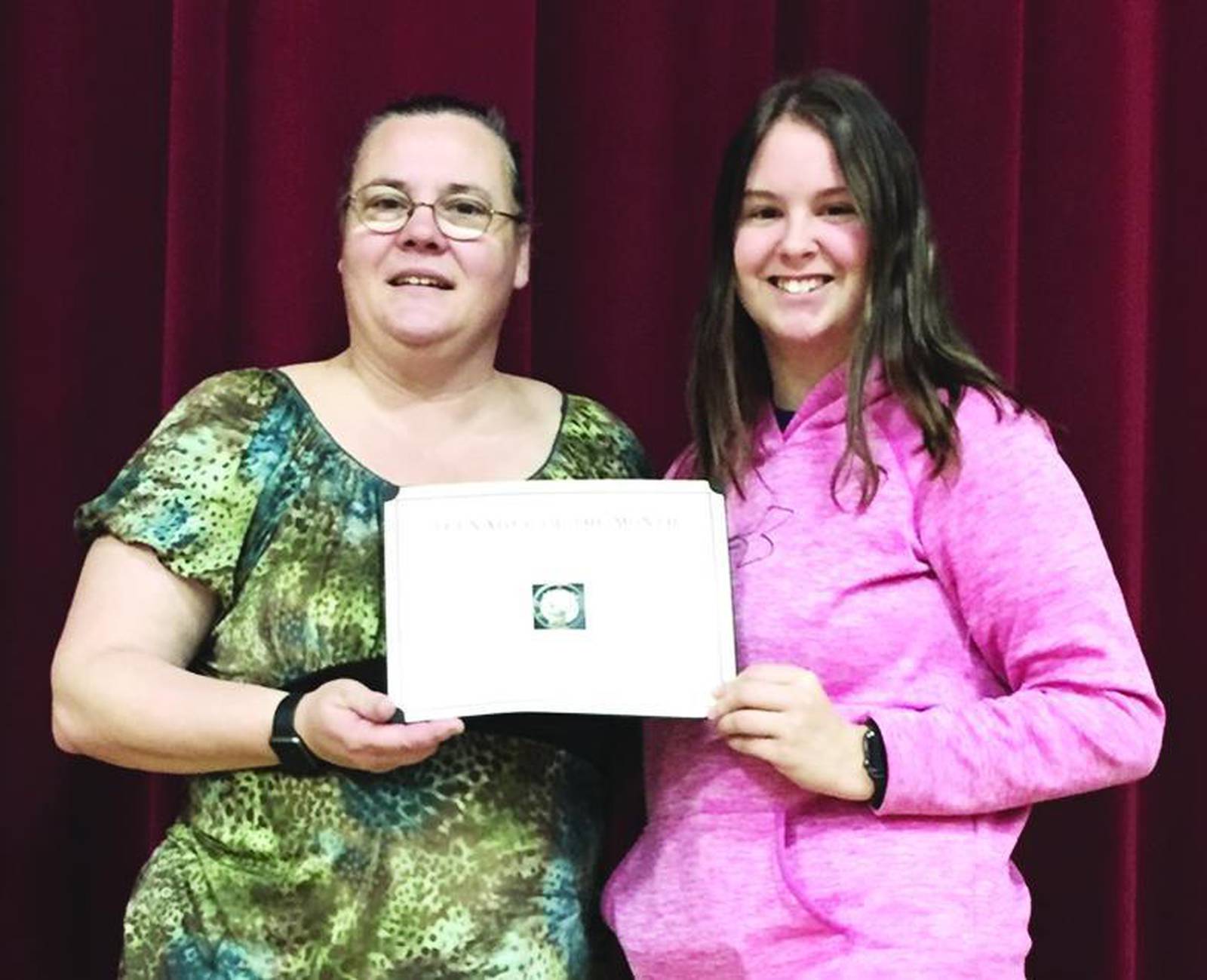 Davis named Teen of the Month by Mendota Elks – Shaw Local
