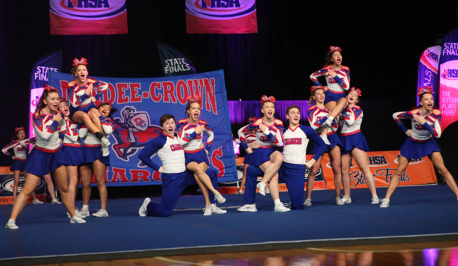 Photos: IHSA State Cheerleading Competition finals – Shaw Local
