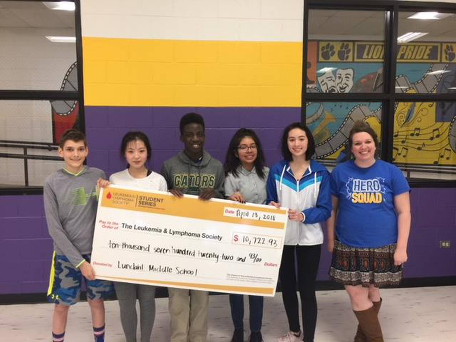 Lundahl Middle School raises more than $10,000 for Leukemia & Lymphoma ...