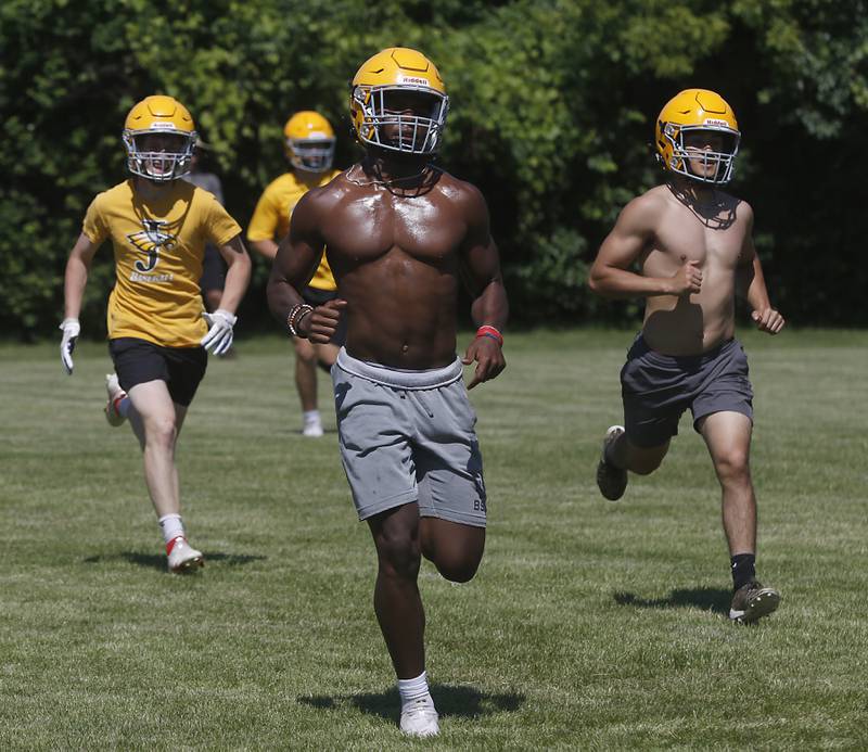 Photos: Jacobs football practice – Shaw Local