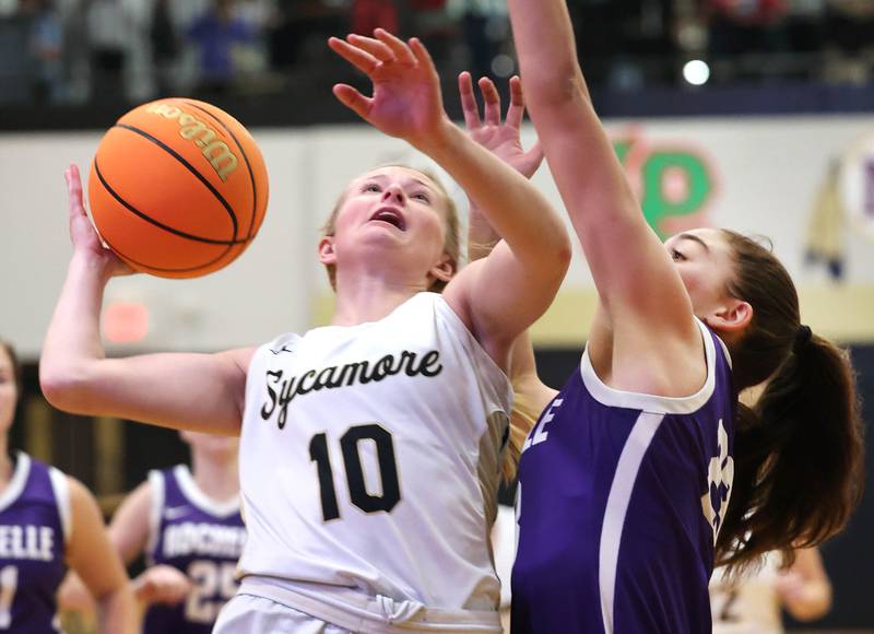 Photos: Sycamore girls basketball hosts Rochelle – Shaw Local