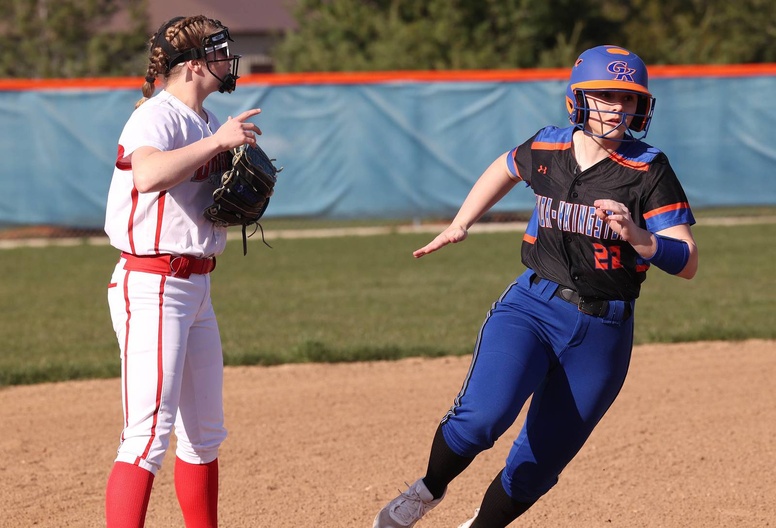 Photos: Oregon softball travels to Genoa to take on the Cogs of Genoa ...