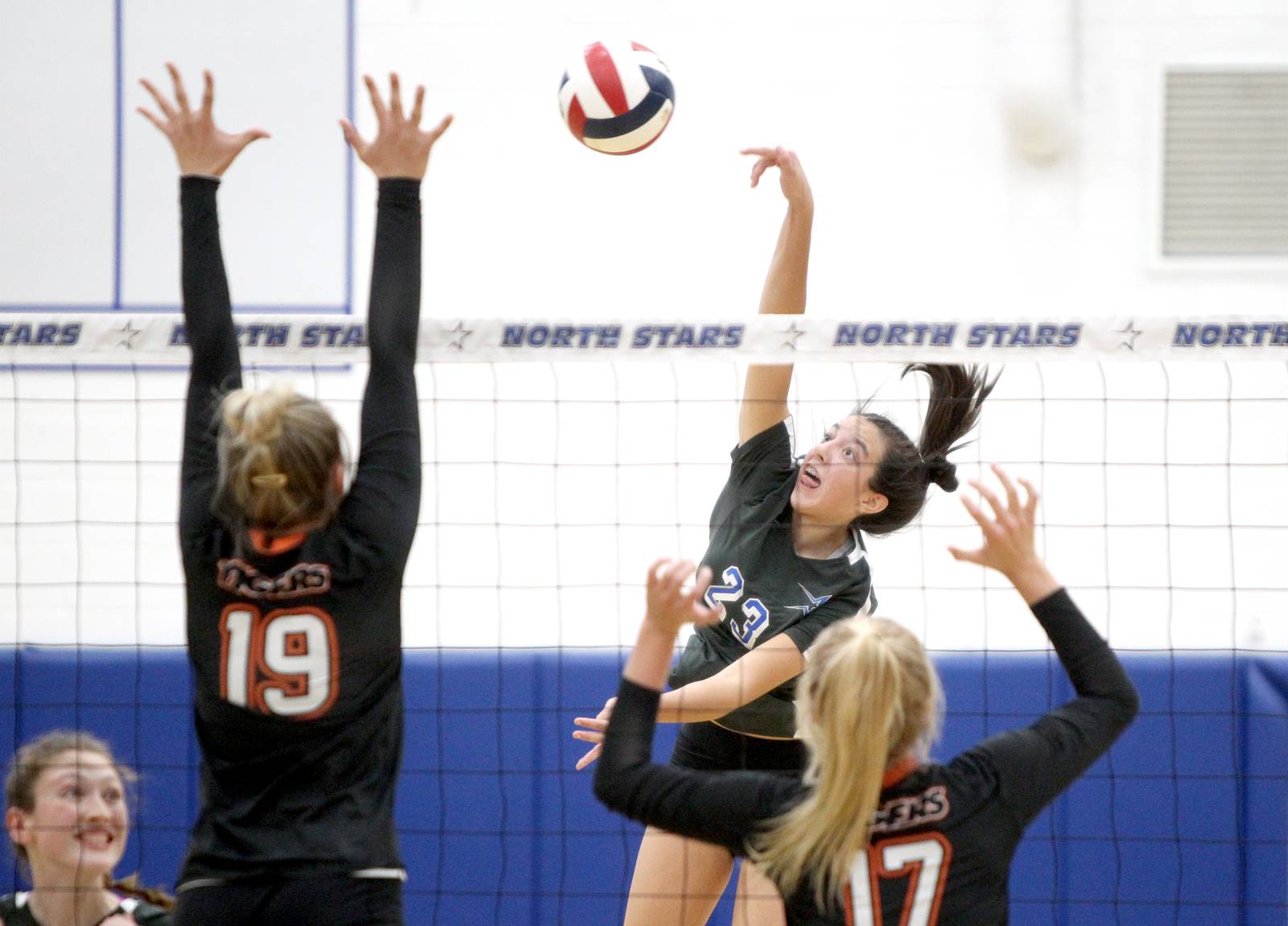 Girls Volleyball: Freshman Haley Burgdorf’s 14 kills help rally St ...