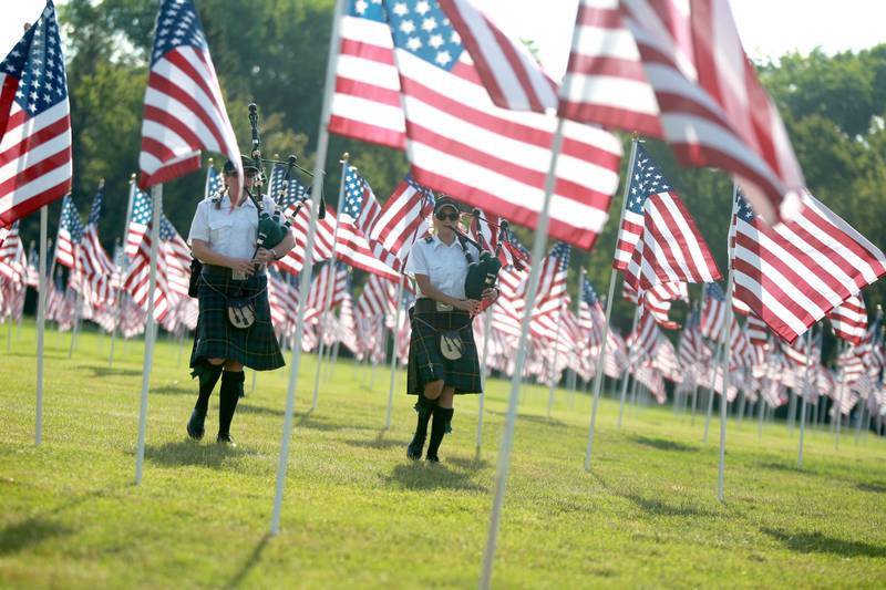 Photos: Field of Honor features 2,000 American Flags in Wheaton – Shaw ...