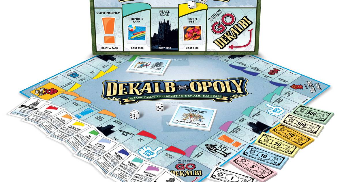 DeKalb-opoly board game features local festivals, landmarks and ...