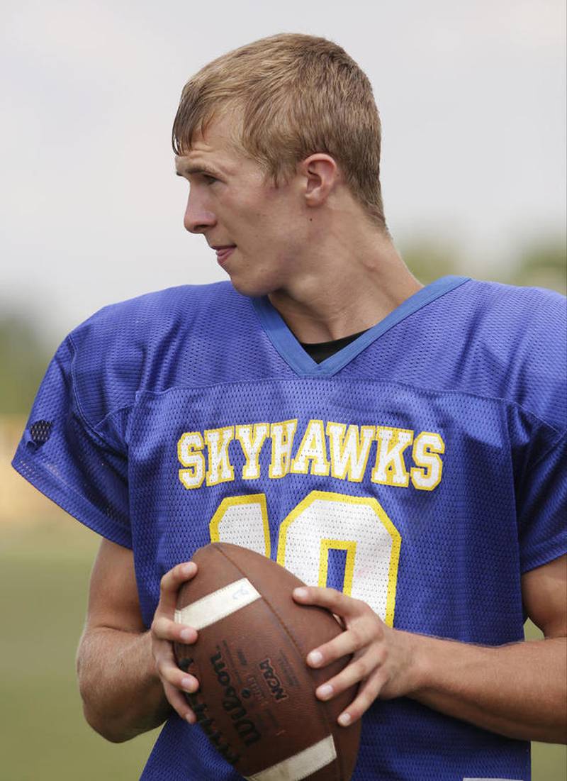 High school football: Johnsburg quarterback Riley Buchanan showing ...