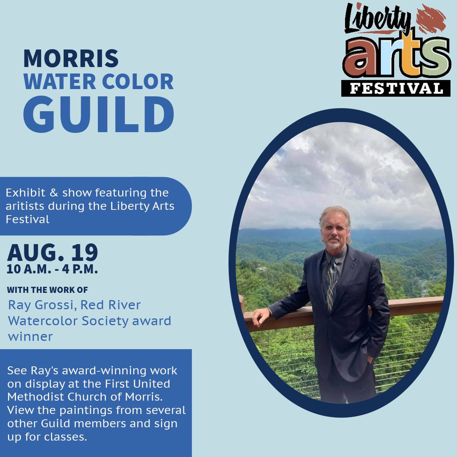Morris Water Color Guild showcases award-winning artist Ray Grossi ...