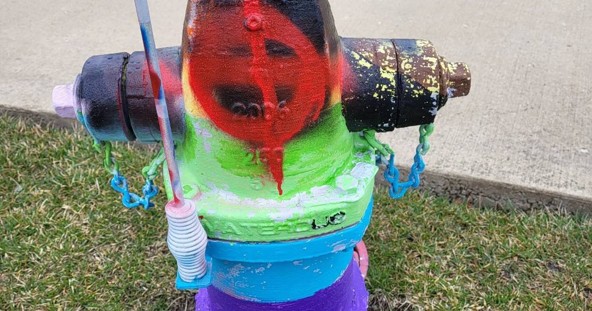Vandal targets Geneva’s Pride-painted hydrant - again – after ...