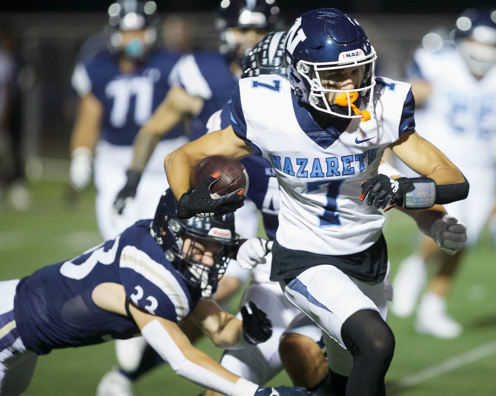 Suburban Life football notes: Back healthy, Nazareth’s Jake Cestone ...