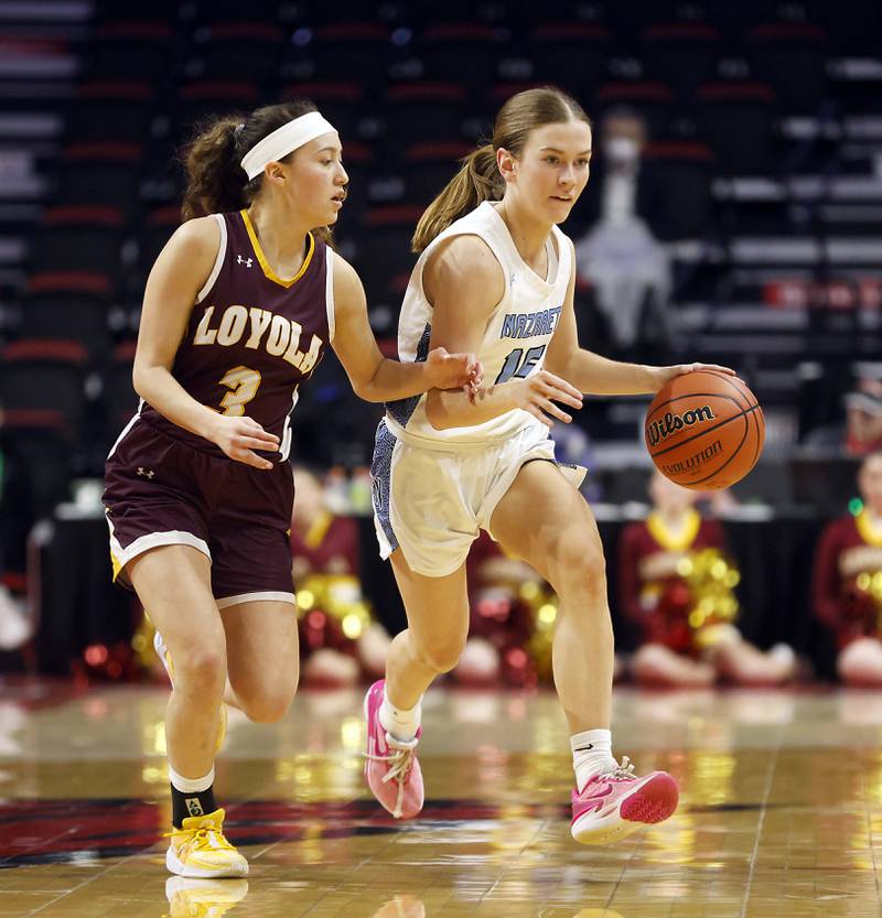 Photos: Nazareth vs. Loyola Academy in Class 4A girls basketball state ...