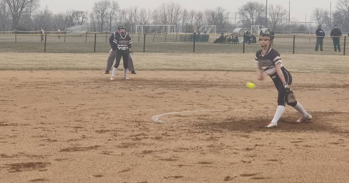 Softball: Freshman Bella Jacobs strikes out 10 in debut for Sycamore ...