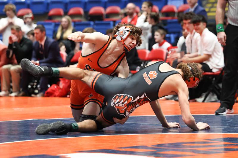 Photos: Libertyville vs. St. Charles East Class 3A Team Wrestling Third ...