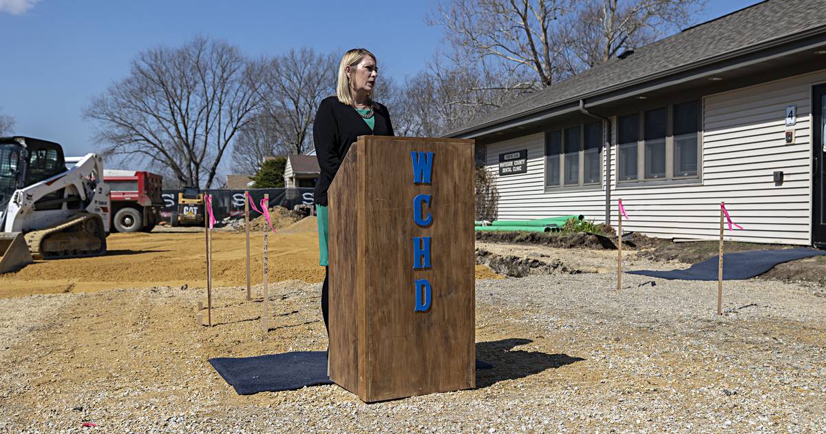 Photos: Groundbreaking for WCHD expansion – Shaw Local
