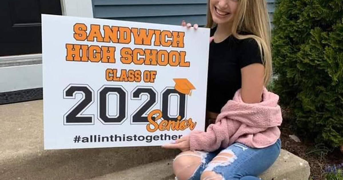 155 yards signs celebrate Sandwich High School's Class of 2020 – Shaw Local
