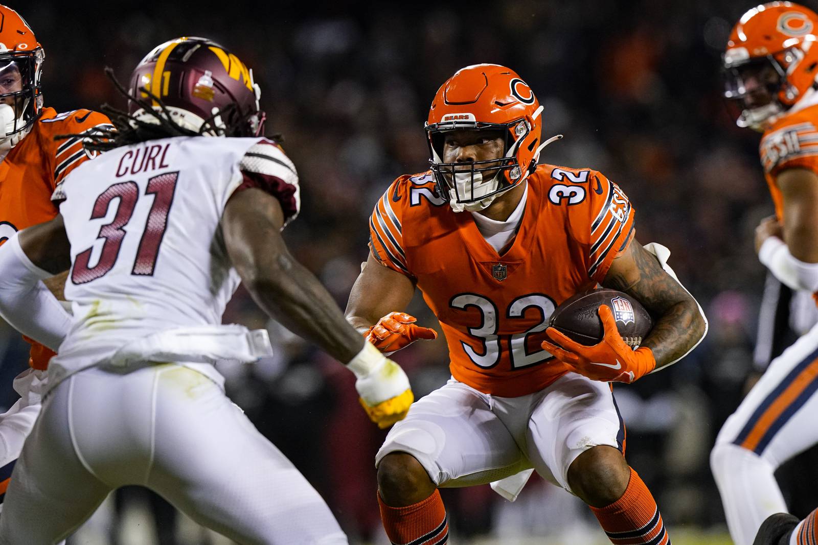 With Khalil Herbert on IR, Chicago Bears will need more from David ...