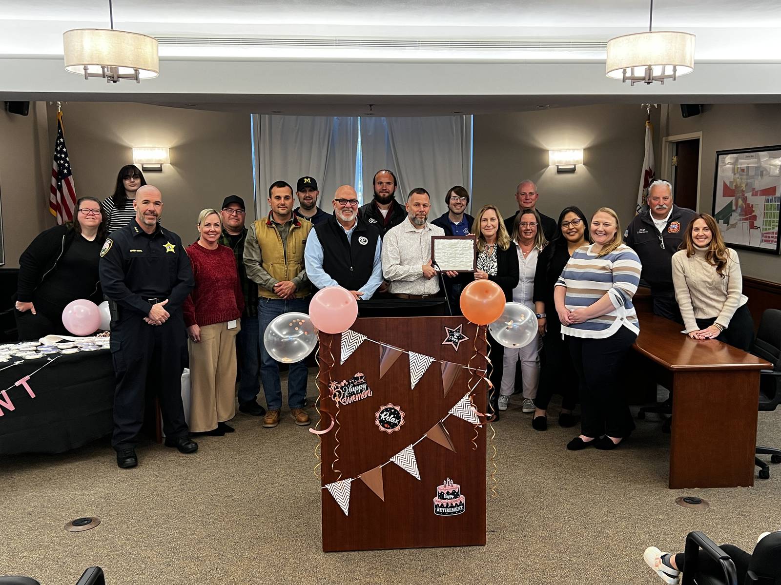 Rochelle holds retirement celebration for longtime Finance Director ...