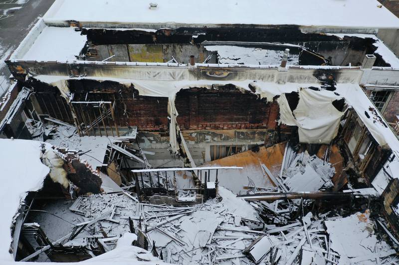 Photos: Aftermath of the Mendota downtown fire one week later – Shaw Local