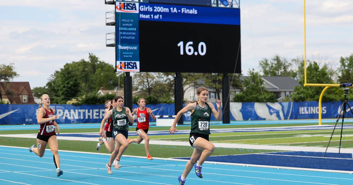West Carroll’s Emma Randecker sprints to 3 state titles, 2 records ...