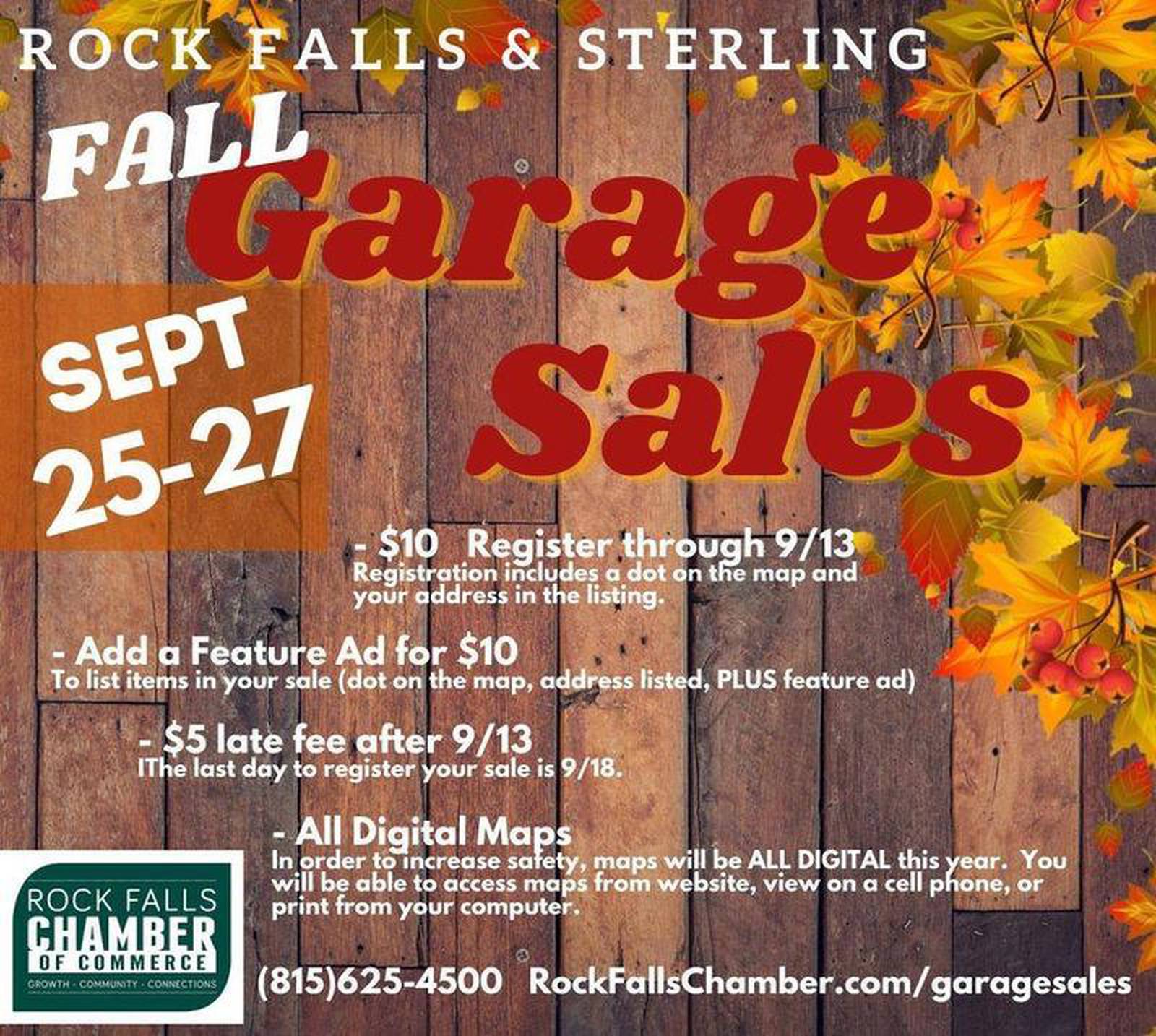Rock Falls, Sterling fall garage sales sign-up underway – Shaw Local
