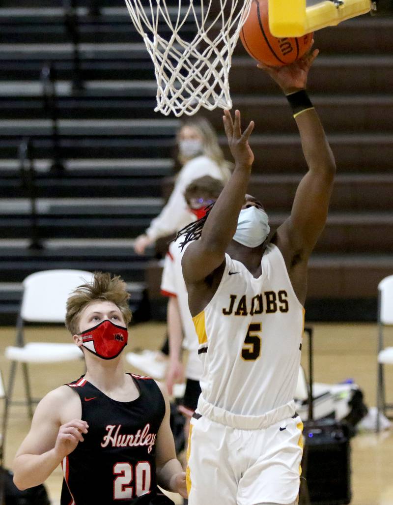 Photos: Jacobs vs Huntley boys basketball – Shaw Local