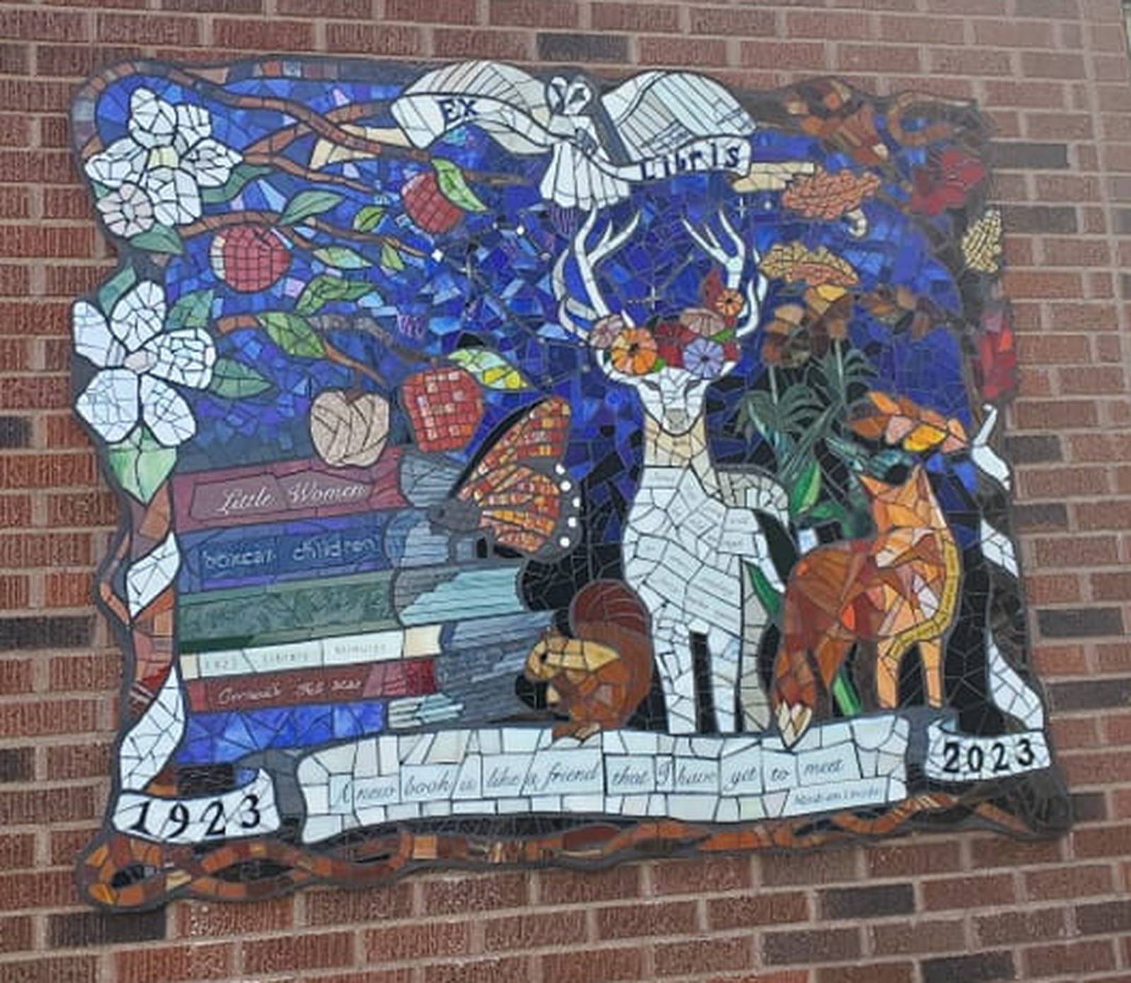 Malta library unveils centennial anniversary mosaic – Shaw Local