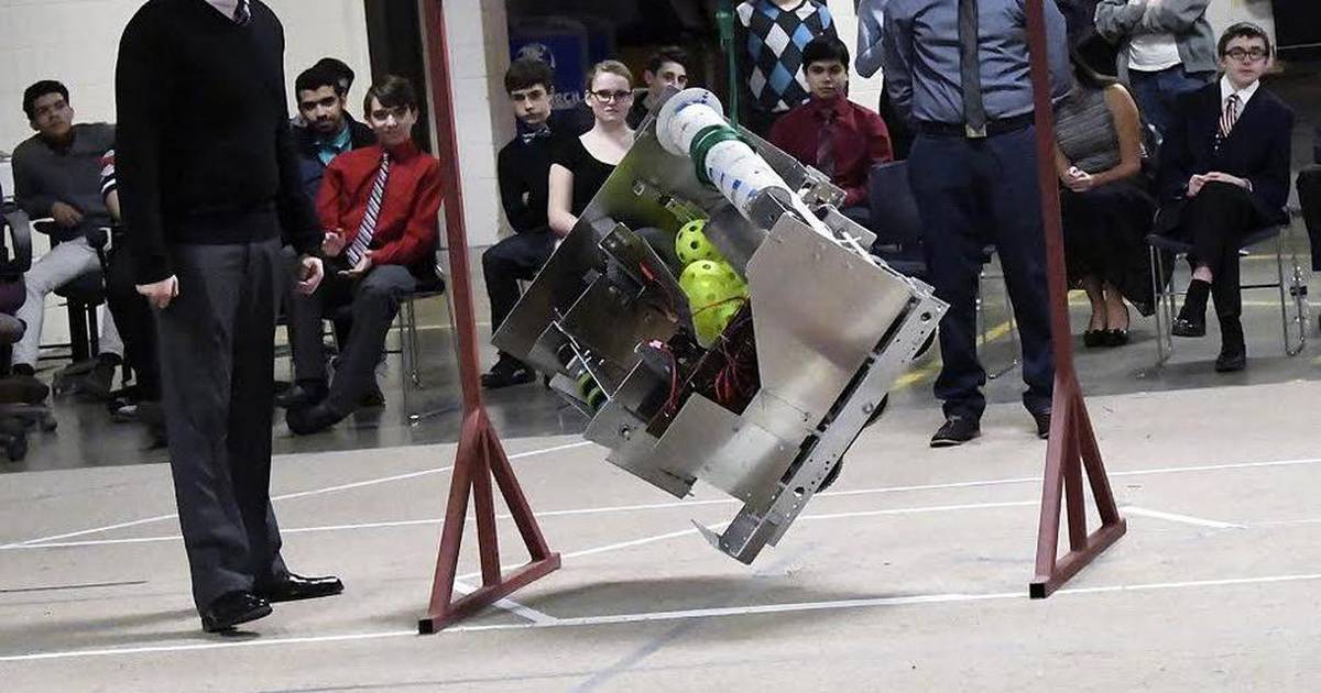 Joliet Cyborgs group unveils Cerberus robot ahead of competition – Shaw ...