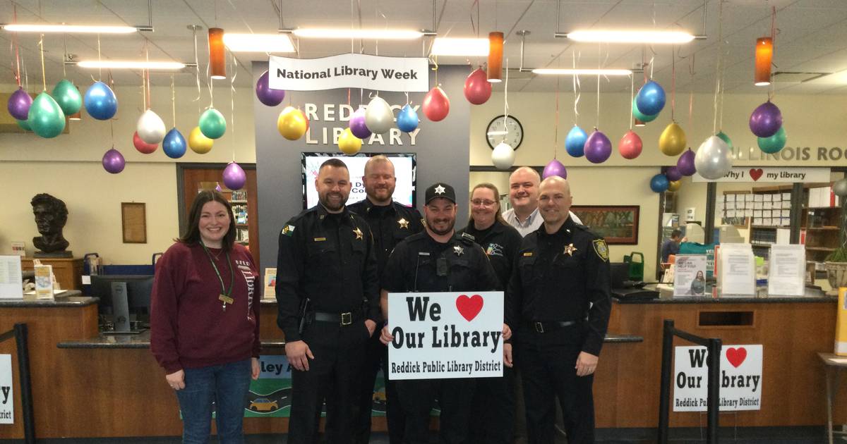 Reddick library kicks off National Library Week with community visits ...