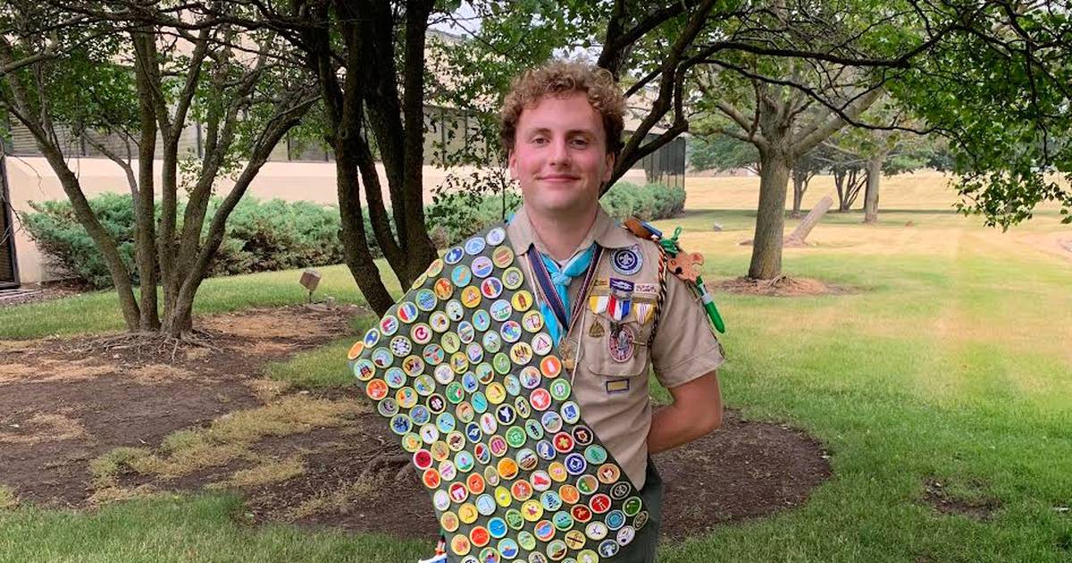 After earning 137 merit badges, Eagle Scout ready for his Court of ...