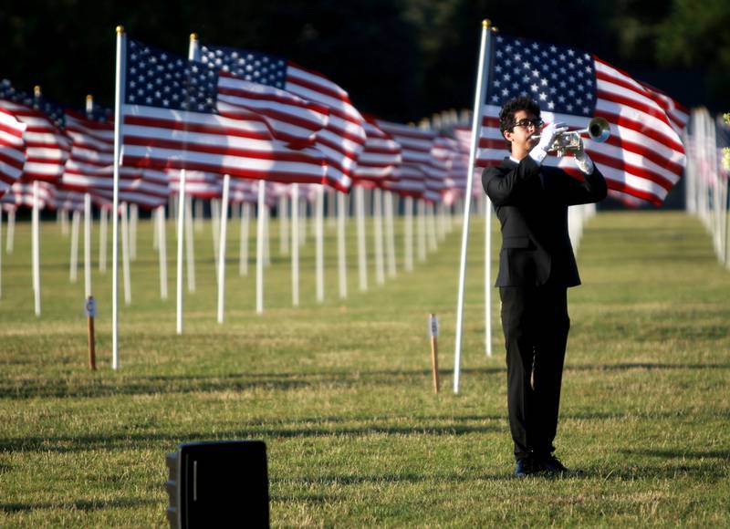 Photos: Field of Honor features 2,000 American Flags in Wheaton – Shaw ...