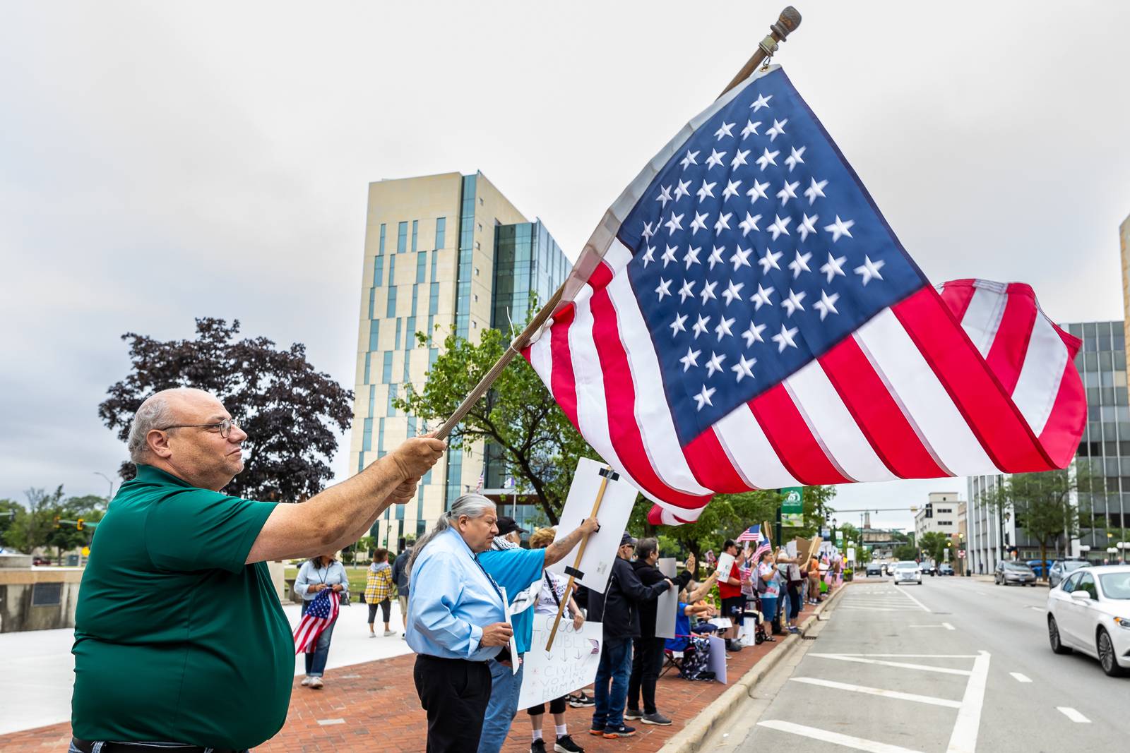 Photos: Good Trouble protest in Joliet – Shaw Local