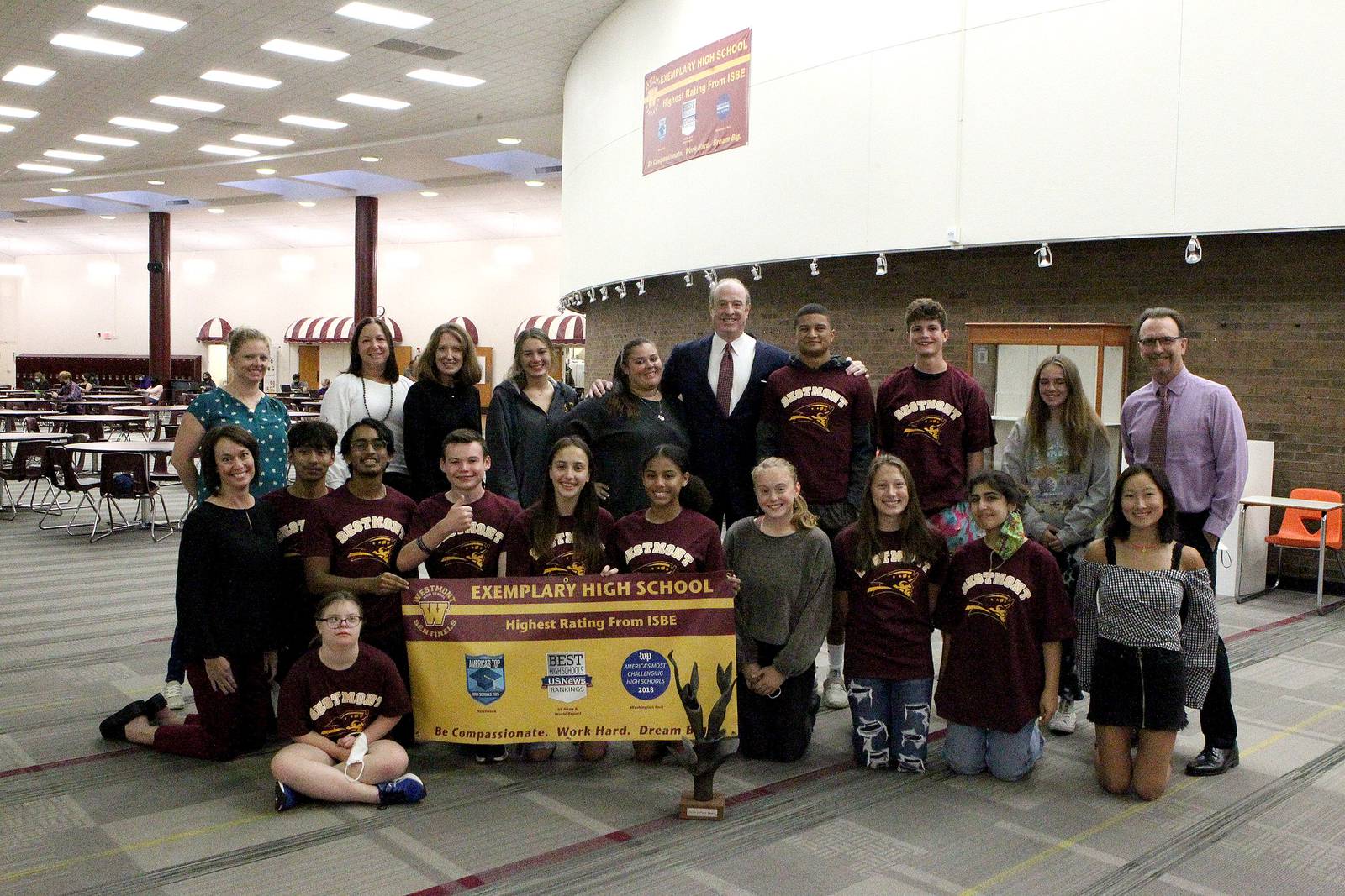 Blue ribbon winner: Westmont High School earns nation’s top education ...