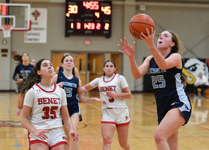 Photos: Benet girls basketball hosts Nazareth – Shaw Local