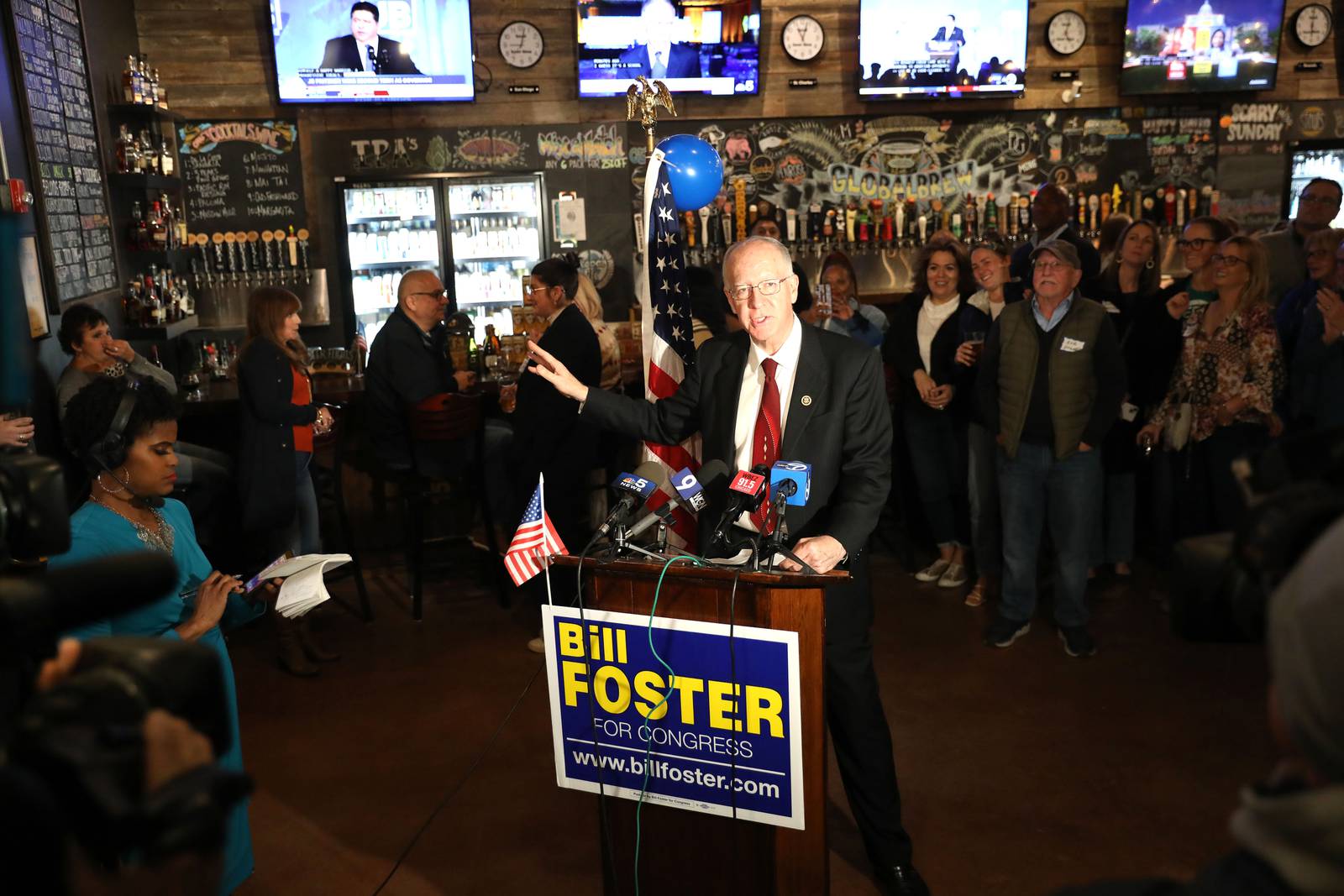 Foster claims victory over Lauf in 11th Congressional race – Shaw Local
