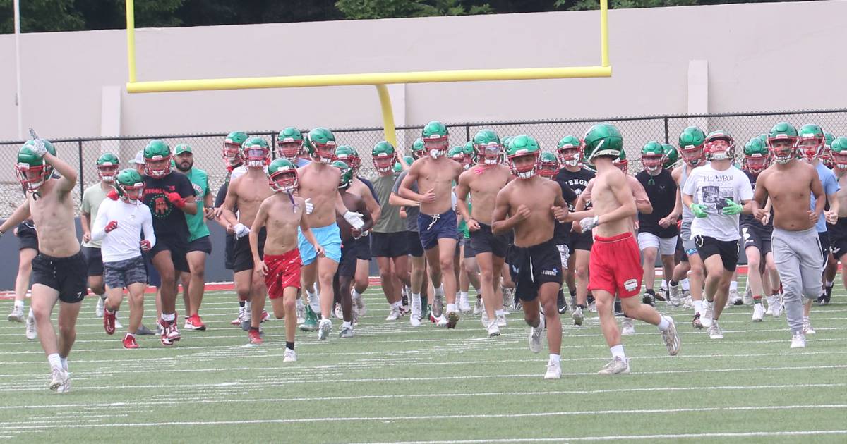Photos: First day of football practice in the Illinois Valley – Shaw Local