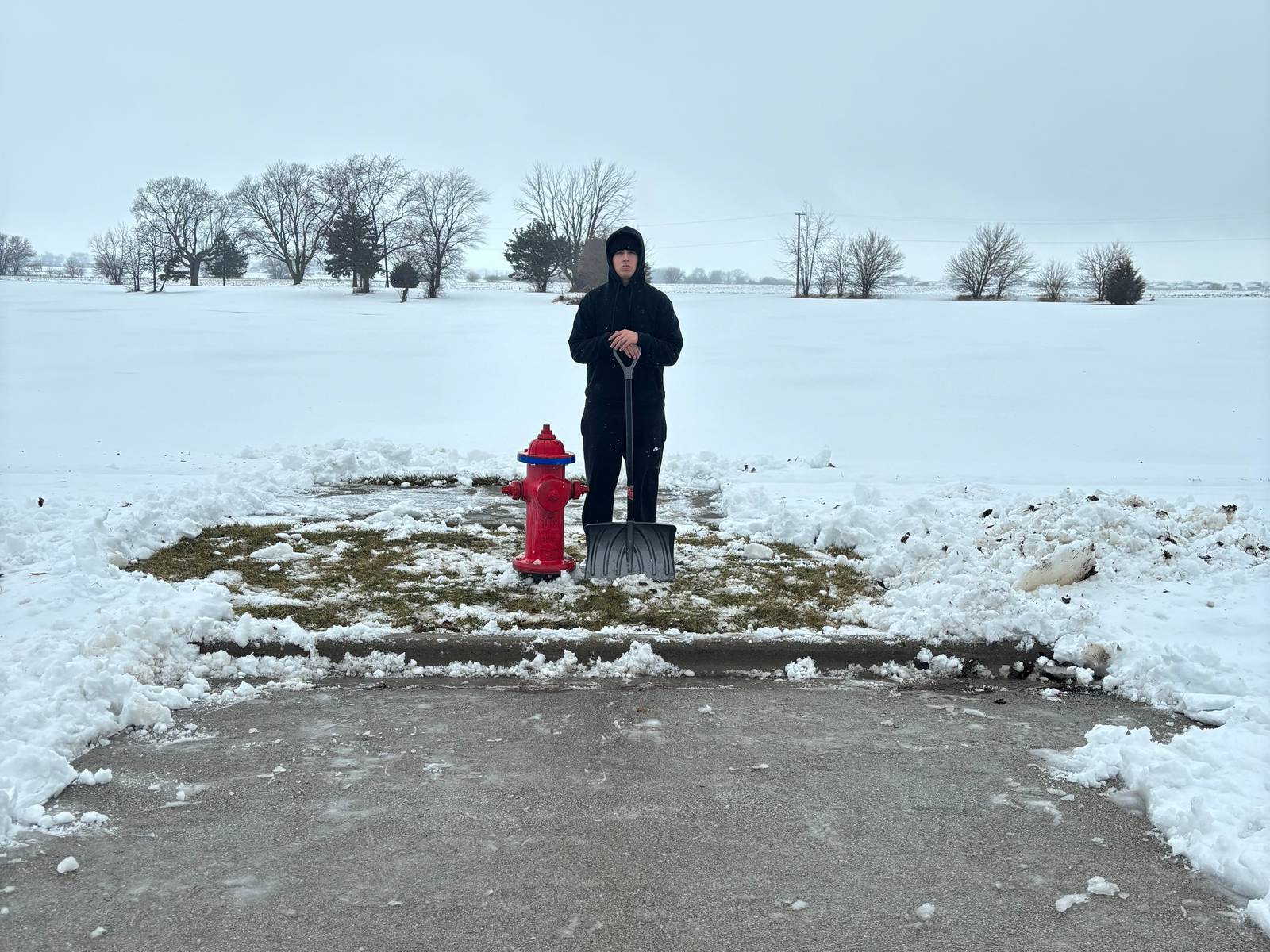 Grundy Area Vocational Center students dig out hydrants, learn how snow ...