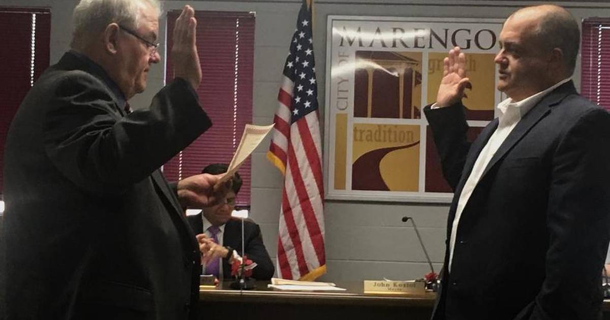 Marengo Mayor John Koziol sworn in – Shaw Local