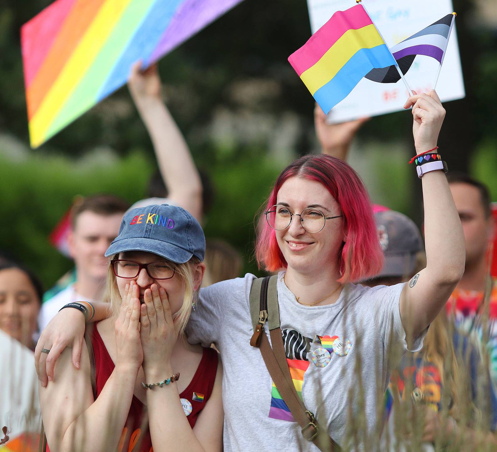 ‘Finally, we got Pride in DeKalb’: Dozens take part in city’s LGBTQ+ ...