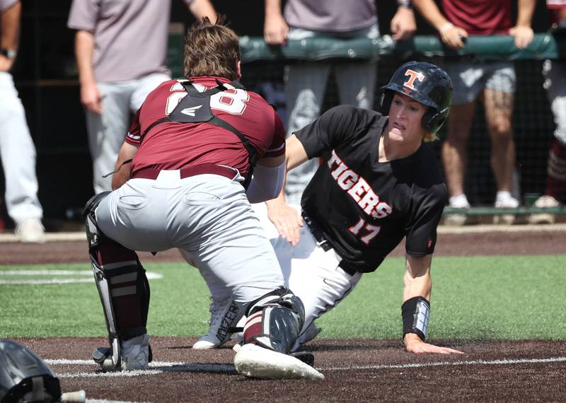 Photos: Morris, Crystal Lake Central square off in Class 3A state baseball semifinal – Shaw Local
