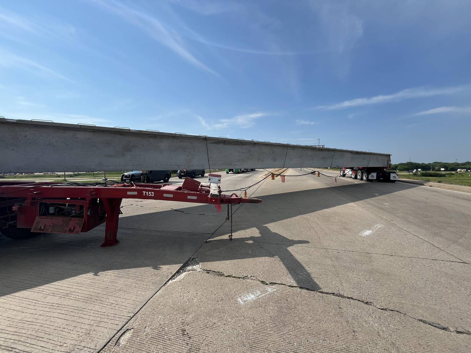 Oversized semi breaks down, police close I-80 off-ramp and Route 47 in ...