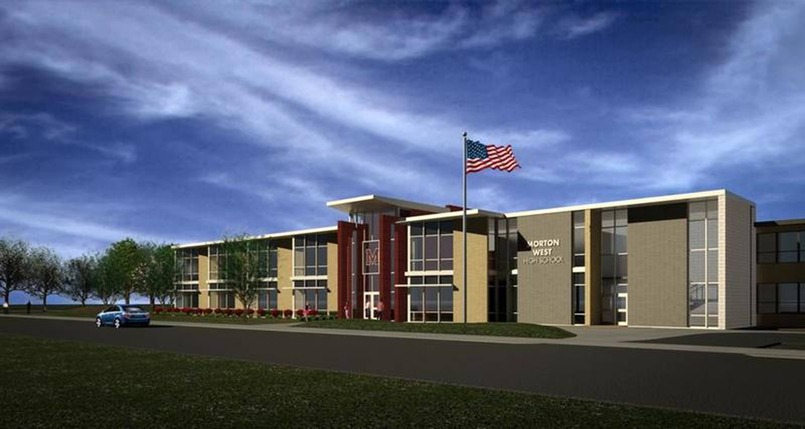 Construction to begin this spring on Morton West freshman academy ...