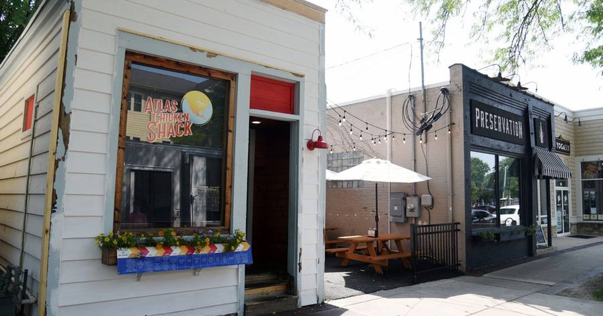 Funky little shack: The home to Atlas Chicken Shack in Geneva ...