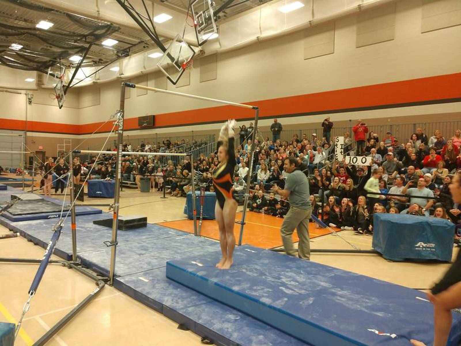 Girls gymnastics: Hickey wins three events; Barbs second at meet – Shaw ...
