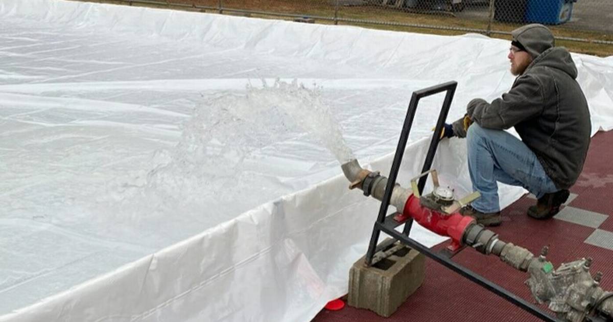Photos: Princeton Park District fills Alexander Park ice skating rink ...